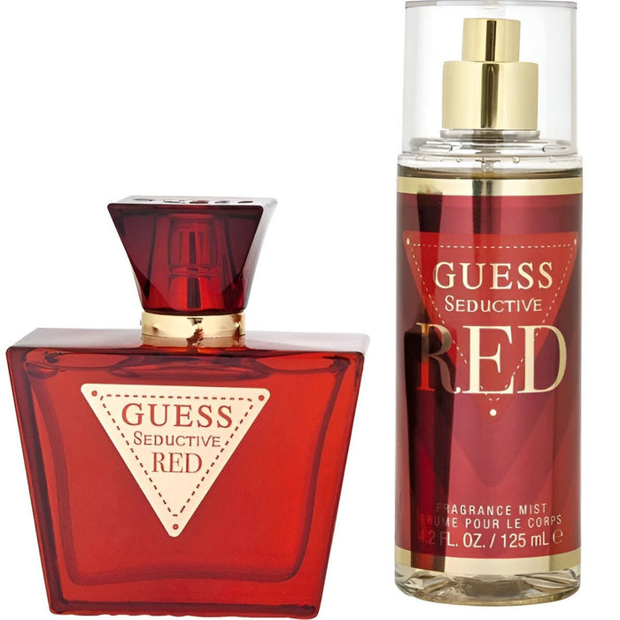 Shop Guess Seductive Red Duo Set